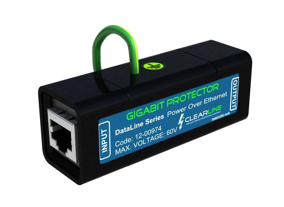 Clearline Gigabit Single Port Rj45 60v Lightning & Surge Protector (POE ...